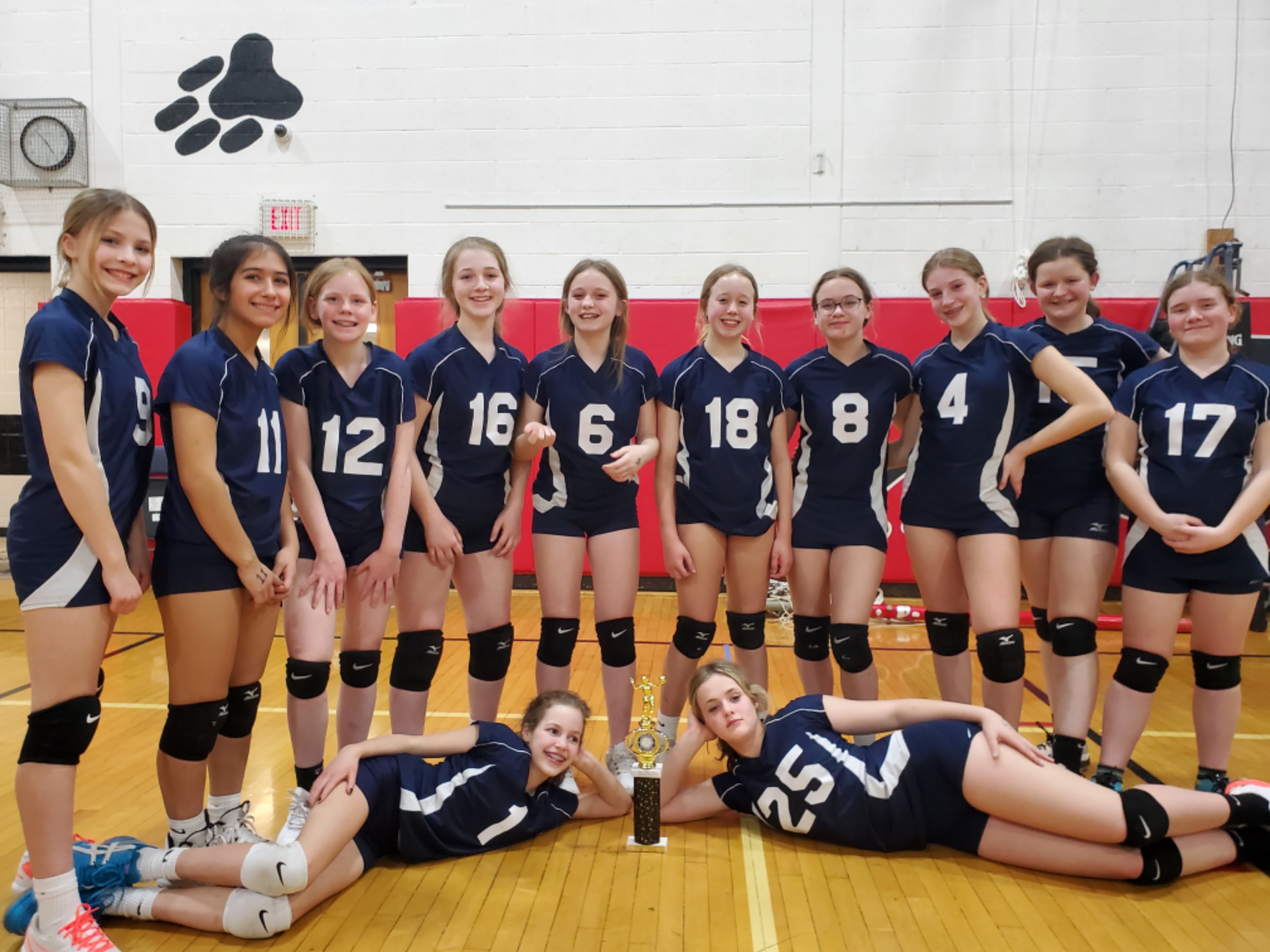 Beaty Warren Middle School volleyball finishes season strong | News ...